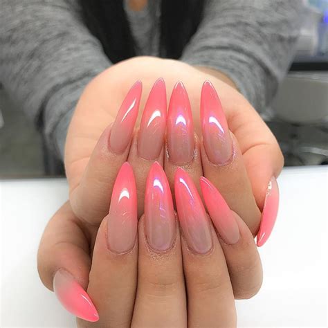 23 Beautiful Nail Art Designs And French Manicure In Acrylic Gazzed