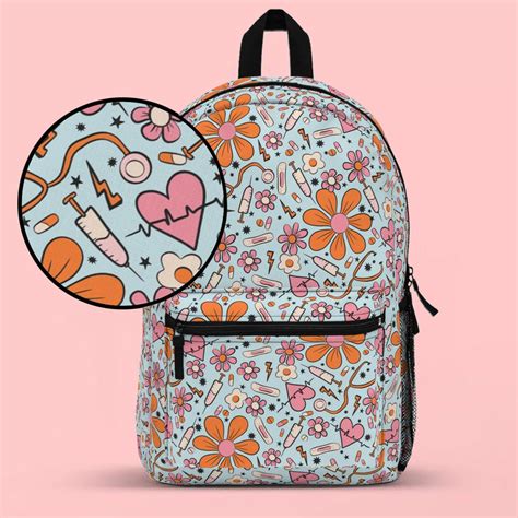 Retro Medical Doodles Backpack Shift Drip Co