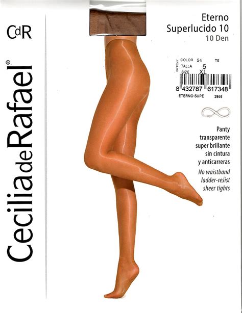 Glossy Cecilia De Rafael Super Lucido 10 Glossy Pantyhose