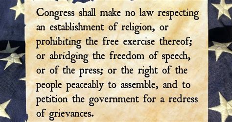 A Voice Of Liberty The First Freedoms The Constitutional Order Of Things