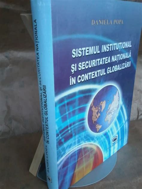 Daniela Popa Sistemul Institutional Si Securitatea Nat In Contextul