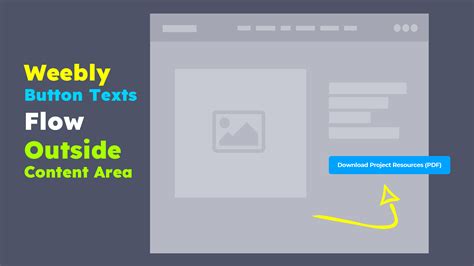 Weebly Button Texts Flow Beyond Page Content Area Weebly Expert