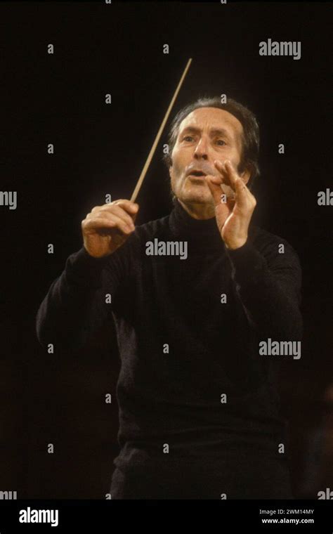 3828792 Carlo Maria Giulini Rome 1989 Conductor Carlo