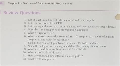 Solved Review Question C11 9 C21 12 C31 9