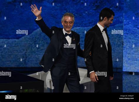 The Great Italian Singer Andrea Bocelli And His Son Matteo Bocelli