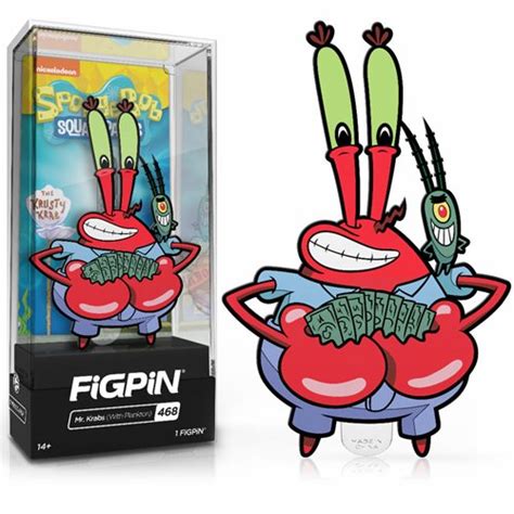 Figpin Classic Spongebob Squarepants Mr Krabs 468