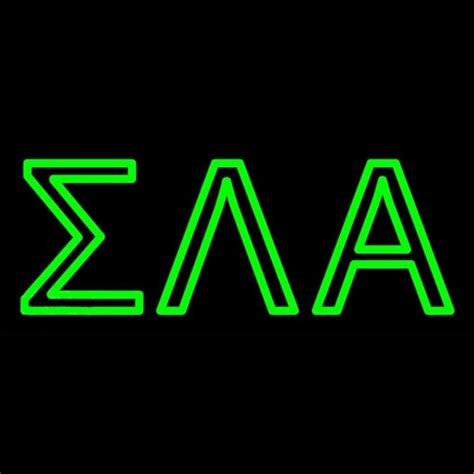 Sigma Lambda Alpha Neonskylt ️ ®