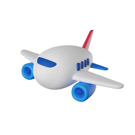 Passenger Plane 3d Render Icon 28692817 Png