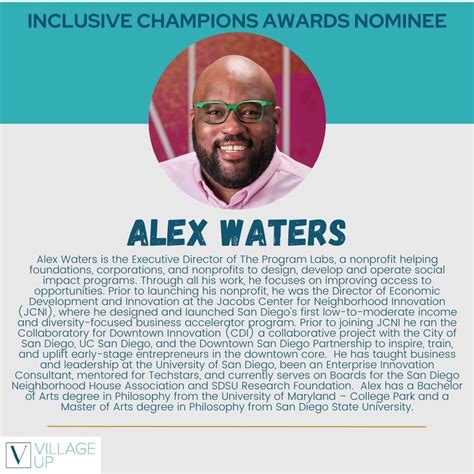 Village Up San Diego 2024 Inclusive Champion Awards — Founderfuego®