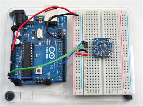 Wiring And Test Adafruit Hmc5883l Breakout Triple Axis Magnetometer Compass Sensor