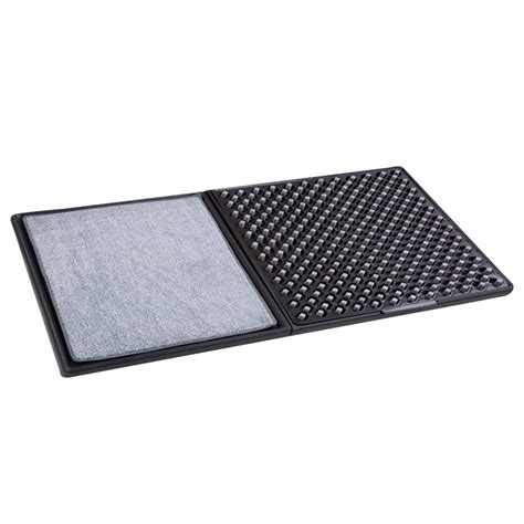 Lofans Decontamination Floor Mat Set 3d Edition Black