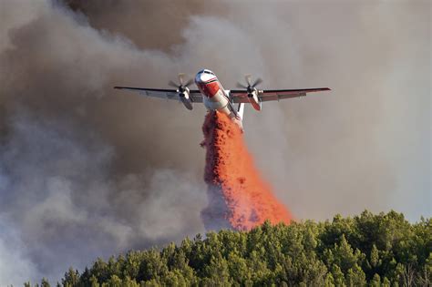 Faa Approval On The Dash 8 400at Aero Flite Aerial Firefighting Services Wildfire