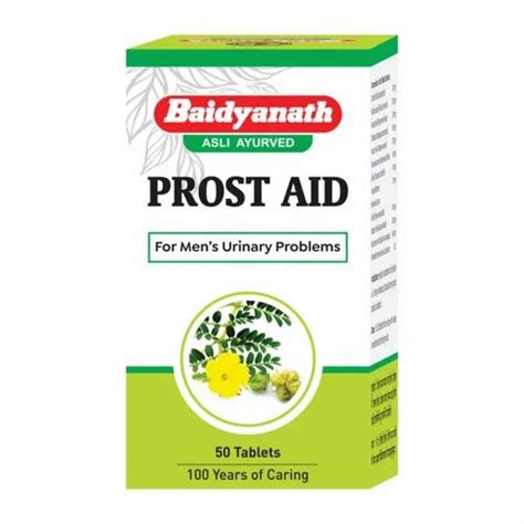 Baidyanath Prost Aid Tablets Packaging Type Box At ₹ 162box In Aligarh