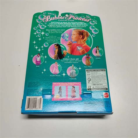 Mattel Disney Bubble Princess Collection Princess Jasmine 6 Figure