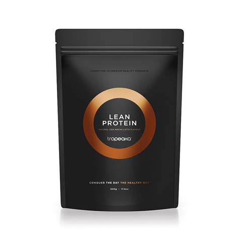 Tropeaka Lean Protein Iced Mocha Latte 500g