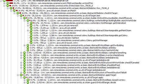Serverlag Can T Keep Up Messages After Update Issue Ldtteam Minecolonies GitHub