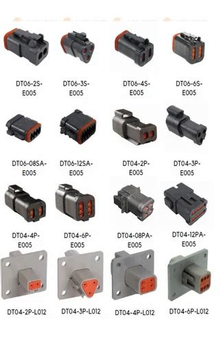 090 Series Connector Ttp 02 Mnws 2 Pole Male Connector Pbt White At