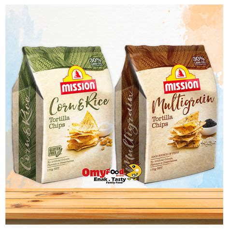 170g Mission Tortilla Chips [corn And Rice Multigrain][omyfood