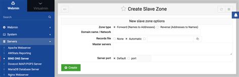 Bind Dns Server Webmin