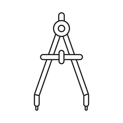 Accurate Tool Architecture Compass Icon 24394647 Vector Art At Vecteezy