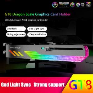 Coolmoon GT8 5V ARGB Multi-interface Synchronous Horizontal Graphics ...