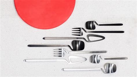 Nendo Creates Kinked Cutlery Range For Valerie Objects