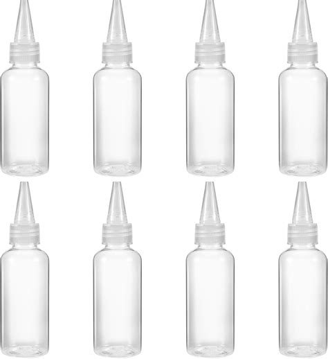 8pcs Plastic Small Squirt Bottles For Liquids Plastic