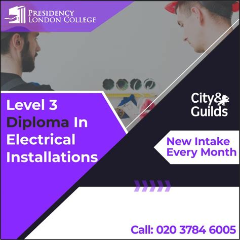 Level 3 Electrical Installations Level 2 Electrical Course In London