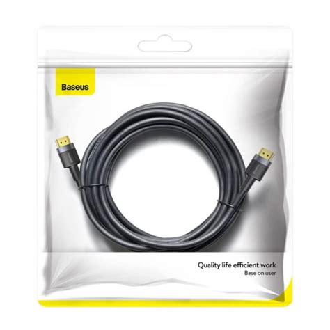 Baseus Cafule K Hdmi Male To K Hdmi Male Cable M Black Baseus Pakistan