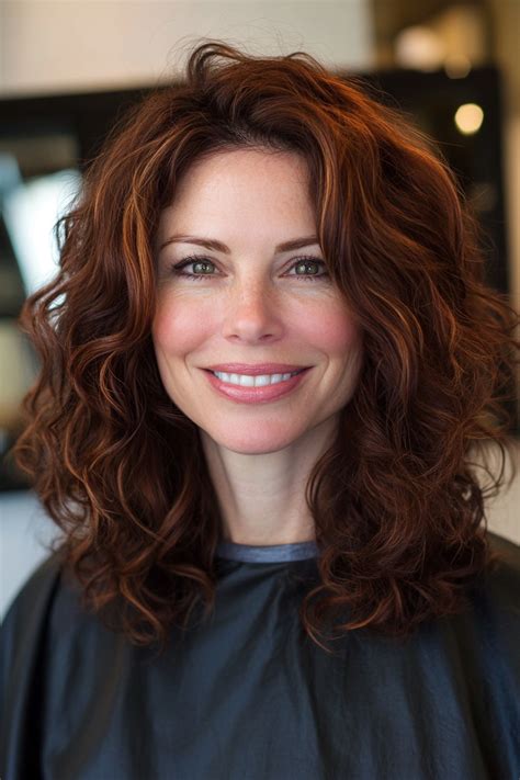 19 Ultra Chic Curly Hairstyles For Women Over 40 Creativebooster