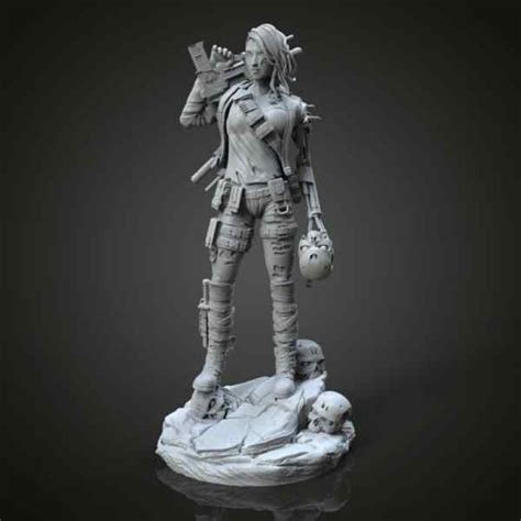 Female Terminator Statue ‹ 3d Spartan Shop