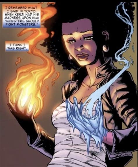 Respect Oya The Mistress Of Fire And Ice Temper Comic Vine
