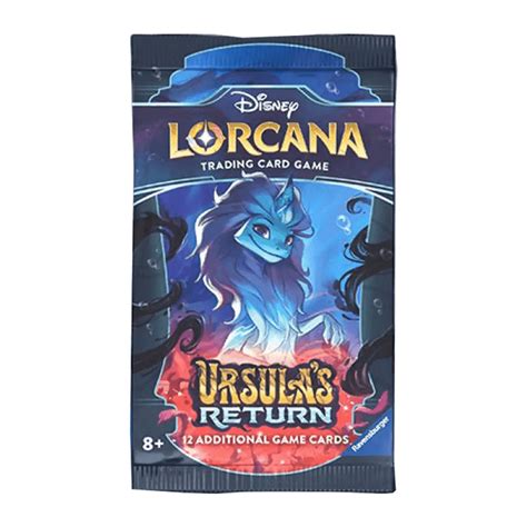 Disney Lorcana Ursulas Return Booster Sapphire Cards