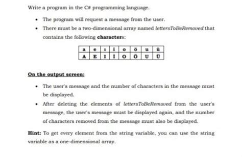 Solved Write A Program In The Cl Programming Language The