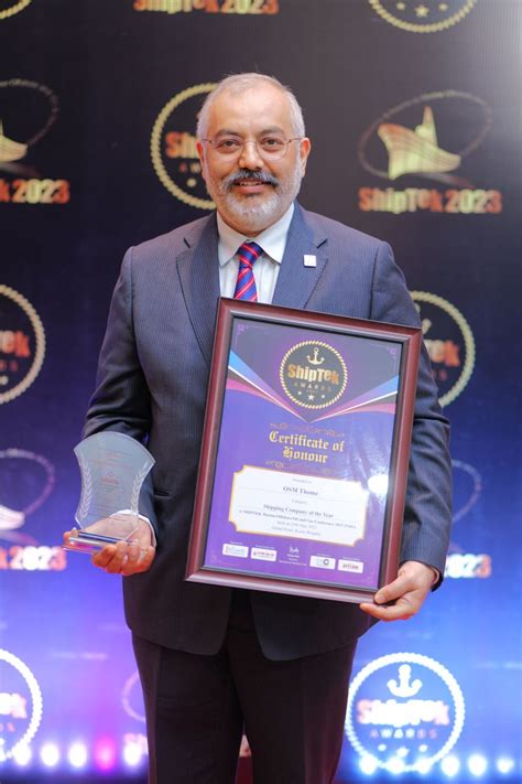 𝐎𝐒𝐌 𝐓𝐡𝐨𝐦𝐞 𝐰𝐢𝐧𝐬 𝐭𝐡𝐞 “𝐒𝐡𝐢𝐩𝐩𝐢𝐧𝐠 𝐂𝐨𝐦𝐩𝐚𝐧𝐲 𝐨𝐟 𝐭𝐡𝐞 𝐘𝐞𝐚𝐫” 𝐚𝐰𝐚𝐫𝐝 𝐚𝐭 𝐒𝐡𝐢𝐩𝐓𝐞𝐤