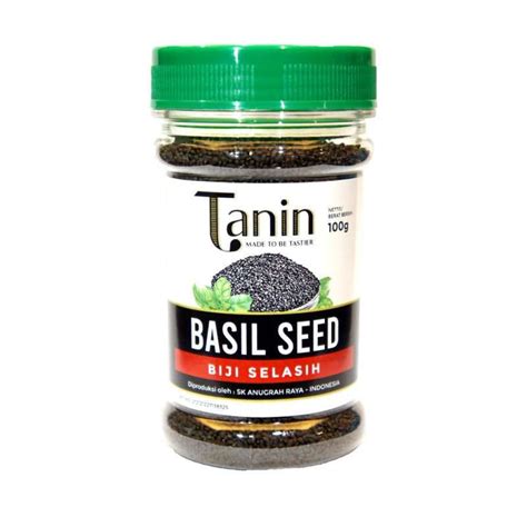 Jual Tanin Biji Selasih Basil Seed Di Seller Taninspices Pusat