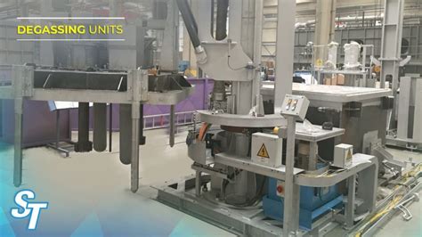 🎯 We Design And Manufacture Degassing Units For Molten Aluminum