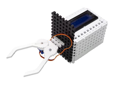 Купить Конструктор ПВХ Белый Захват для роботов arduino esp raspberry