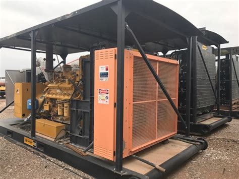 Good Used Caterpillar Cg137 12 400kw Natural Gas Generator Set Depco
