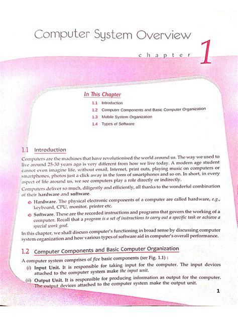 Computer System Overview Chapter 1 Pdf