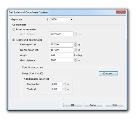 Filesetscaleand Coordinatesystempng Ocad Wiki English