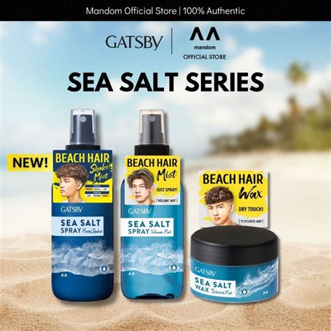 Gatsby Sea Salt Hair Wax 80g Hair Spray 145ml Shopee Singapore