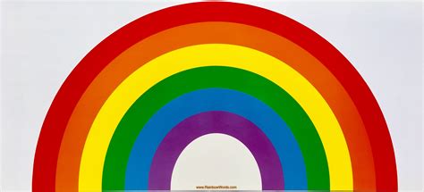 Rainbow Poster Board