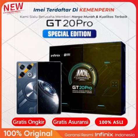 Jual Infinix Gt Pro Special Mlbb Game Kid Ram Gb Memory Gb Gb Gb Garansi