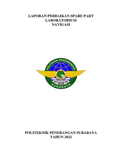 Laporan Perbaikan Spare Part Dan Bahan Pdf