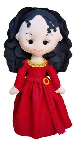 Madrasta Rapunzel Gothel Feltro 33cm Parcelamento Sem Juros
