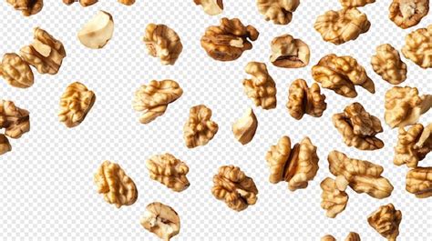 Walnuts Are Falling From The Sky Premium Ai Generated Psd