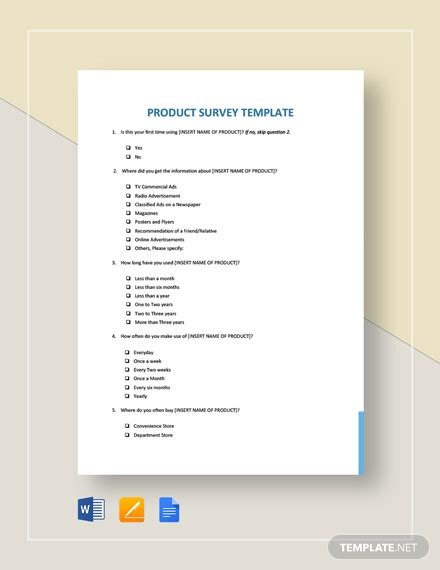 7 Product Survey Examples To Download