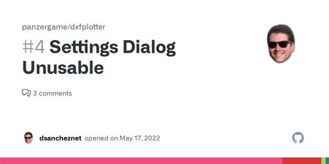 Settings Dialog Unusable Issue Panzergame Dxfplotter Github