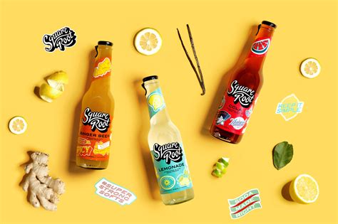 Square Root Soda X Thirst Craft Behance